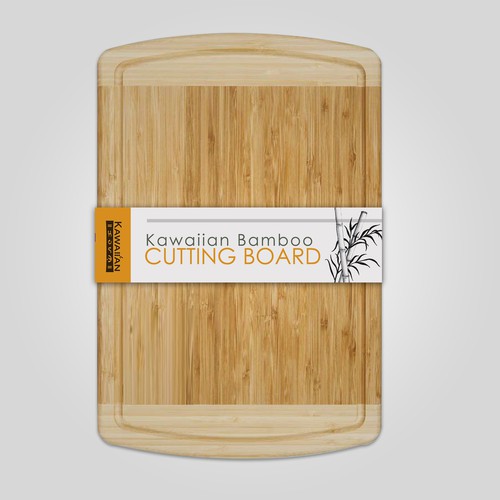 Beautiful product label for eco-friendly Bamboo Cutting Board | Product ...