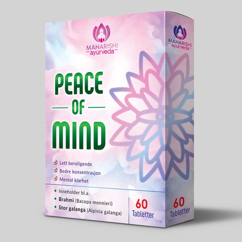 Ayurvedic herbal supplement package design | Product packaging contest