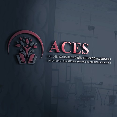 Design an educational themed logo for (ACES) All-In Consulting and ...