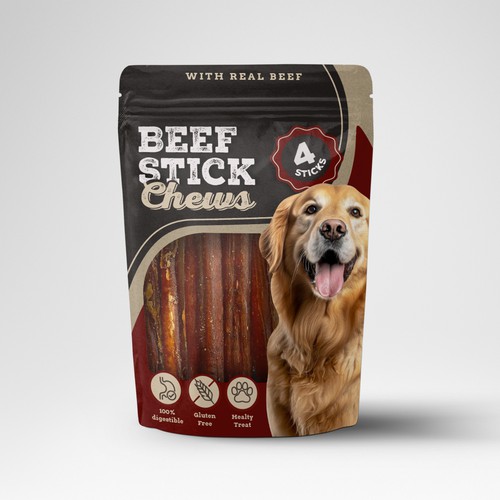 Designs | Pouch Design - Dog Treats | Product packaging contest