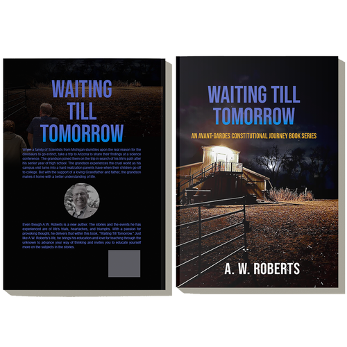 Designs | Waiting Till Tomorrow Book Cover | Book cover contest