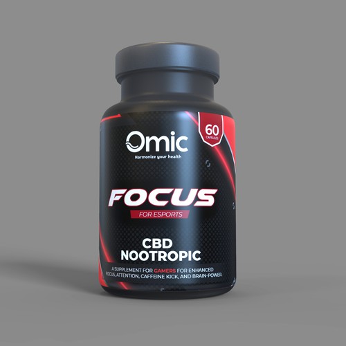 Designs | Video Gamer Supplement Label Design | Product label contest