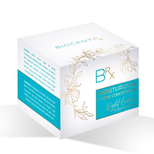 Designs | Luxury, Fresh, & Modern Night Face Creme Box Needed | Product ...