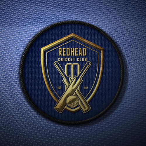 Create a Professional Redhead Cricket Club Shield | Logo design contest