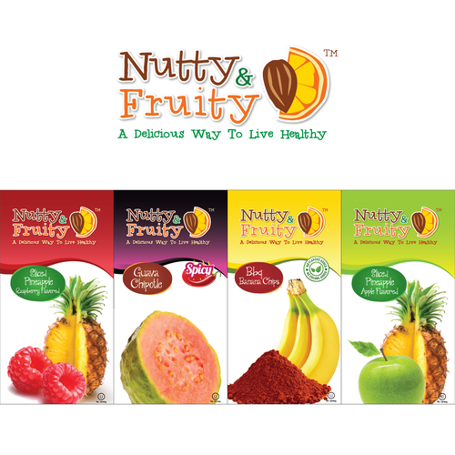 Designs | Improve logo for "Nutty & Fruity" | Logo design contest