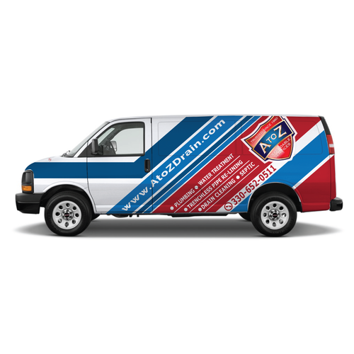 Truck - Van- Box Truck wrap design.. Service company.. Dependable ...
