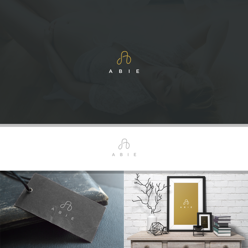 Abie: Women’s Apparel for before/during/after maternity | Logo design ...