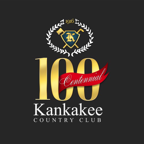 Kankakee Country Club Turns 100 | Logo design contest