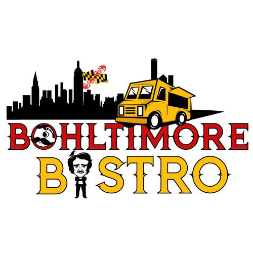 Design a creative logo for a Baltimore foodtruck using Iconic Baltimore ...