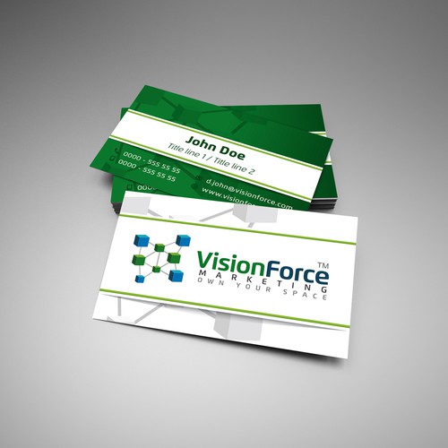 Create the next business card for Vision Force Marketing | Business ...