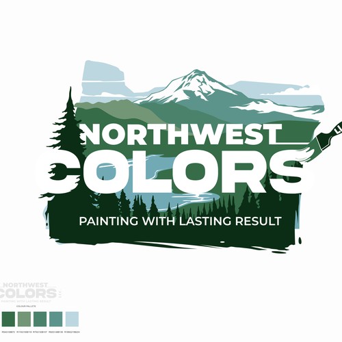 Designs | Northwest Colors LLC Residential Painting Company. | Logo ...