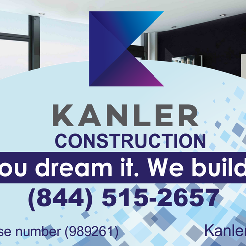 Yard Sign for Construction Company | Signage contest