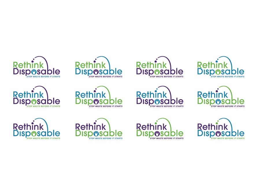 New logo wanted for Rethink Disposable | Logo design contest