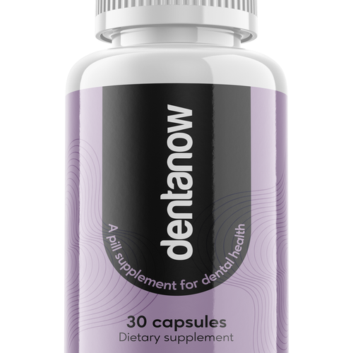 Designs | Design a label for a new dental supplement | Product label ...