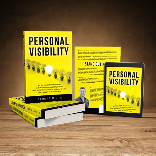 Self Development Book Cover: Personal Visibility | Book cover contest