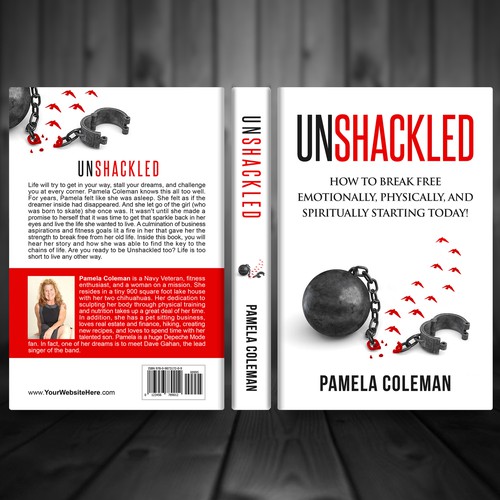 UNSHACKLED - BREAK FREE BOOK | Book cover contest