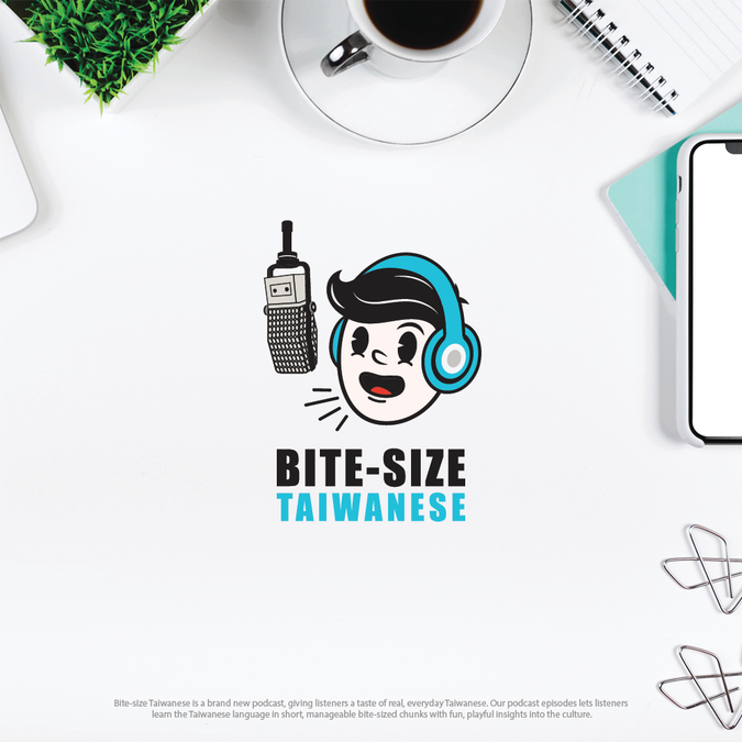 Playful, Modern, Minimal Logo for new language-learning Podcast | Logo ...