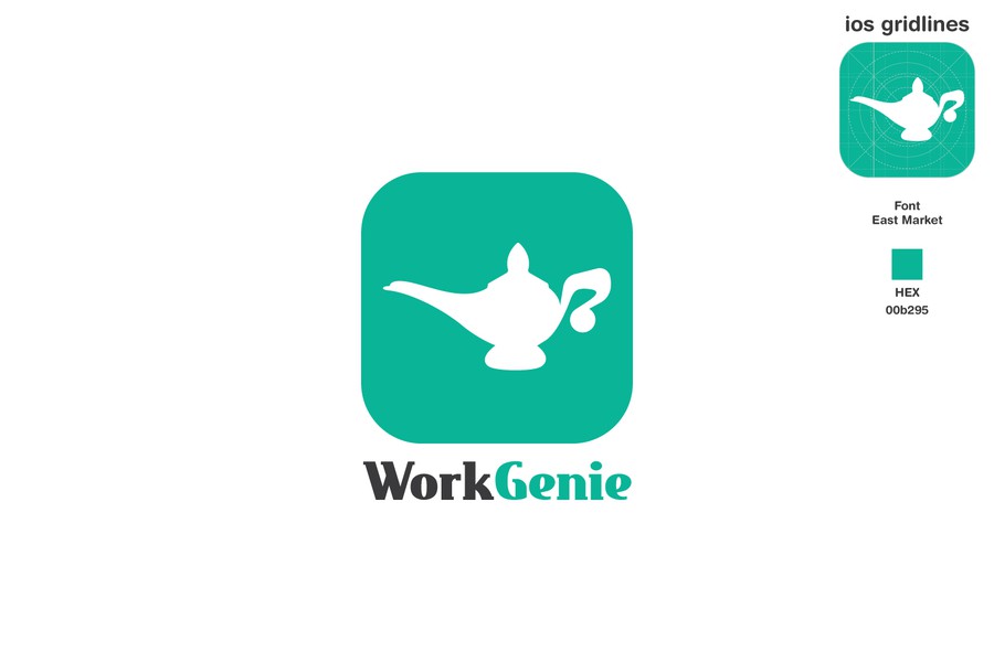 Create Genie Lamp App logo for large workforce based business | Logo ...