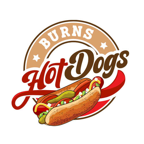 Designs | Design a logo for a Chicago-style hot dog stand | Logo design ...