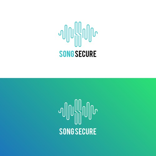 SongSecure - copyright protection app for musicians (logo/icon design ...