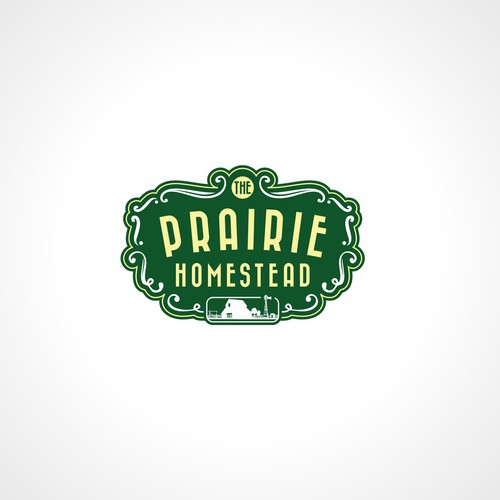 Create a vintage-feel, rustic logo for a modern homesteading blog ...