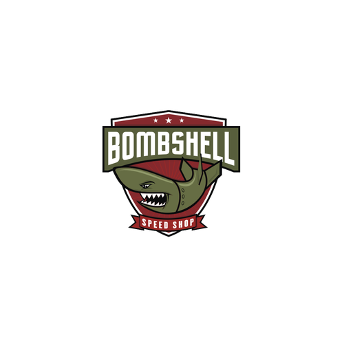 Hot Rod Shop / Speed Shop vintage bomb logo | Logo design contest