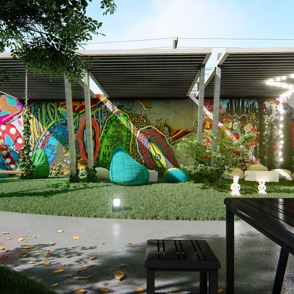 Concourse village parking below ground | concurso 3D | 99designs