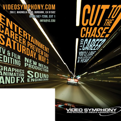 Designs | Video Symphony High School Postcard | Postkarten, Flyer ...