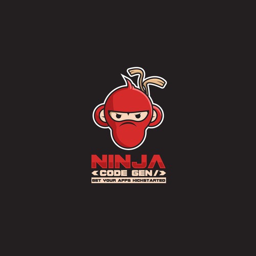 Ninja Code Gen, FUN COOL CREATIVE NEW LOGO! GLHF! | Logo design contest