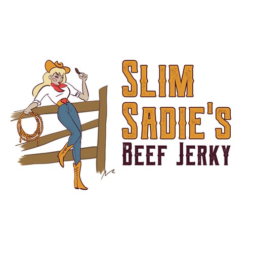 Slim Sadie's Beef Jerky Logo | Logo design contest