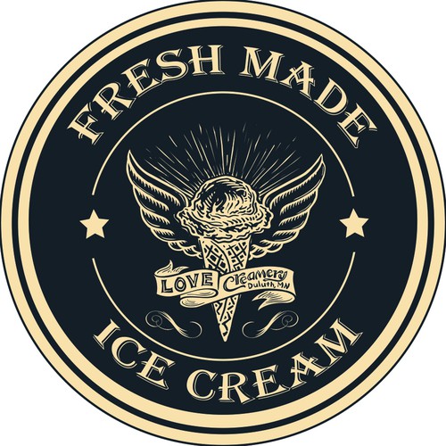 Designs | Ice Cream Container Labels for Love Creamery | Product label ...