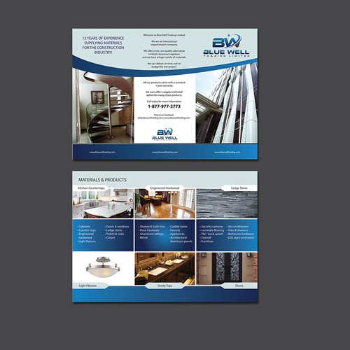 Create a professional brochure for an import/export company. | Brochure ...