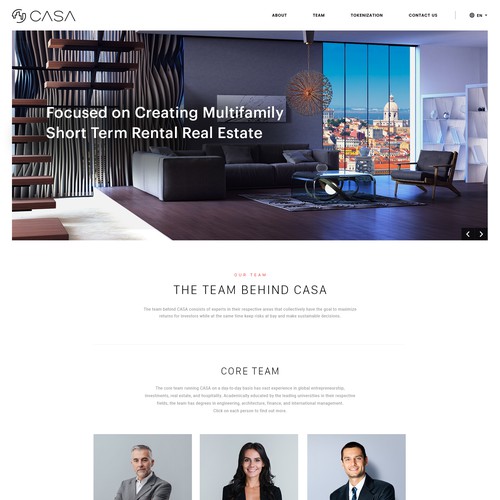 Make us different: Creative webdesign for an innovative Proptech / Real ...