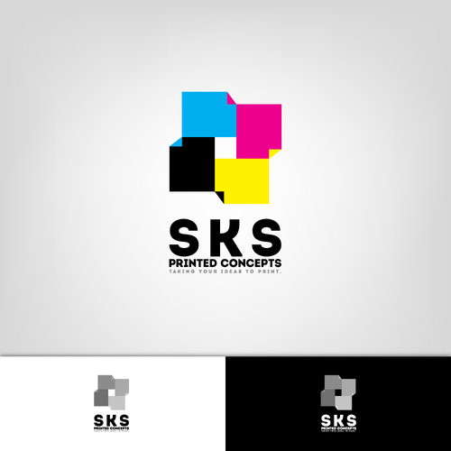 logo for SKS Printed Concepts | Logo design contest