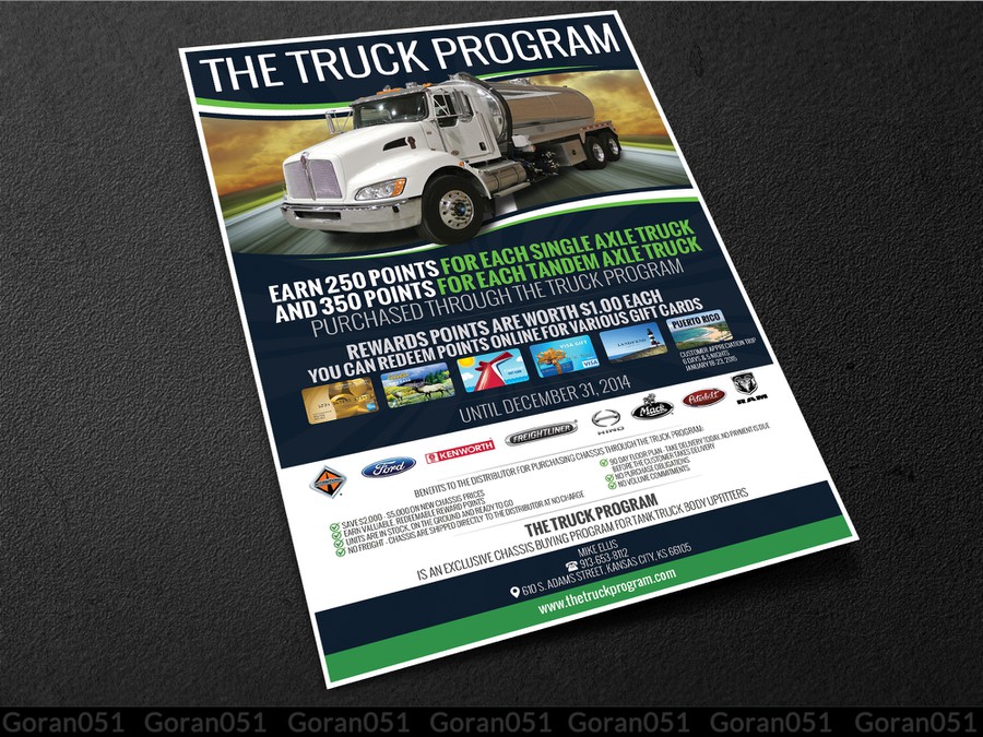 Rewards Flyer | Postcard, flyer or print contest