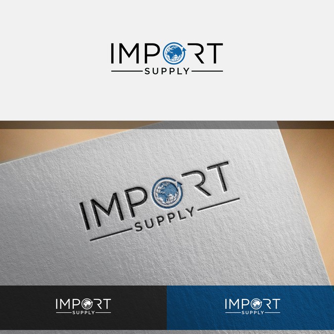 A cutting edge logo for an up and coming supply import company ...