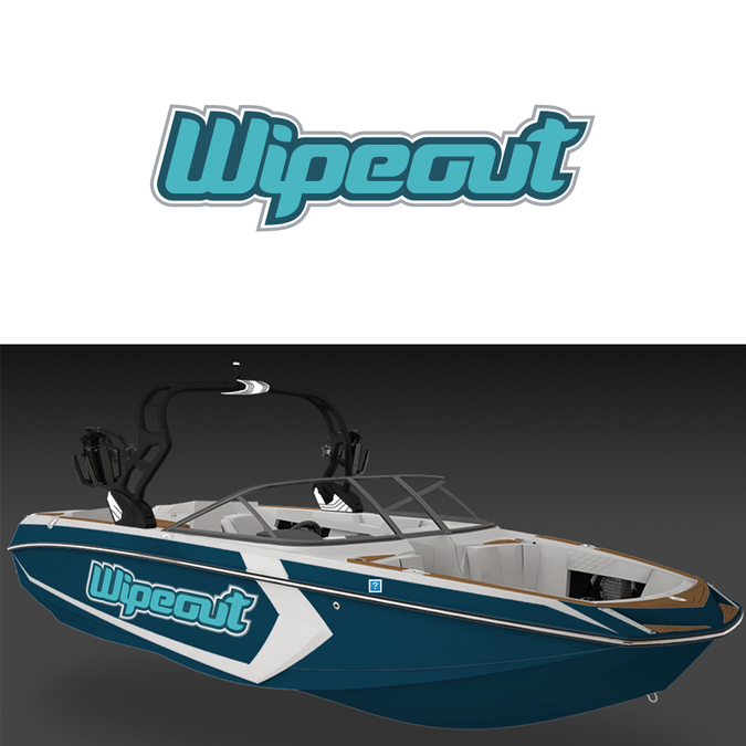 WIPEOUT help design a surfing boat name logo. | Logo design contest
