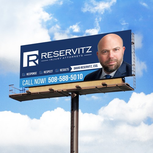 Designs | Personal Injury Billboard | Signage contest