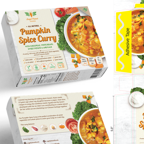 Designs | Creative Frozen Meal Packaging Needed for Vegan Asian Food ...