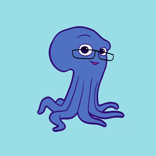 Create an octopus mascot for a intelligent software company | Character ...