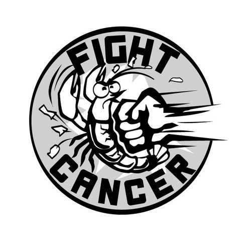 Support "Fight Cancer" with clear and cool clipart logo | Illustration ...