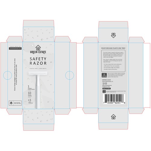 Designs | Design a Colorful Safety Razor Packaging for Women | Product ...