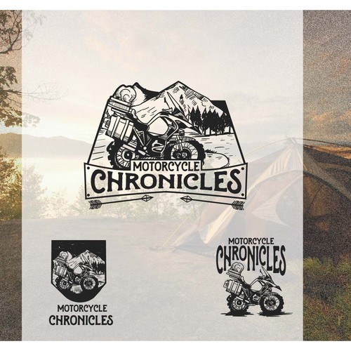 Design a eye catching logo for a motorcycle adventure blog | Logo ...