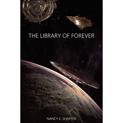 Design a book cover that captures the wonder of an eccentric alien ...