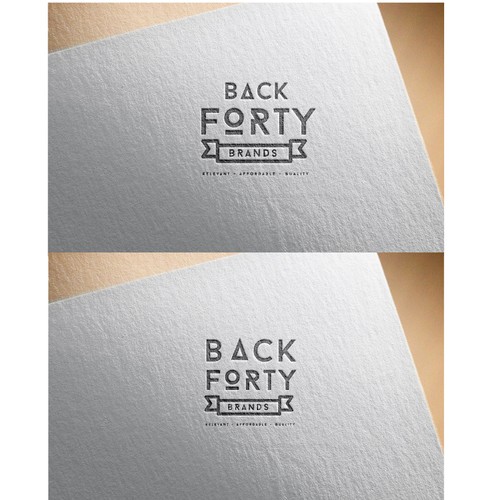 Back Forty Brands | Logo & hosted website contest