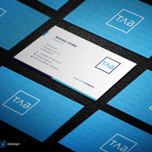 TAB Business Card | Business card contest