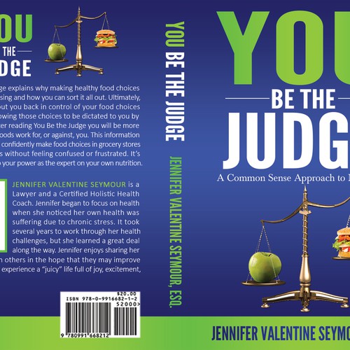 Create a cover for a nutrition book. | Book cover contest