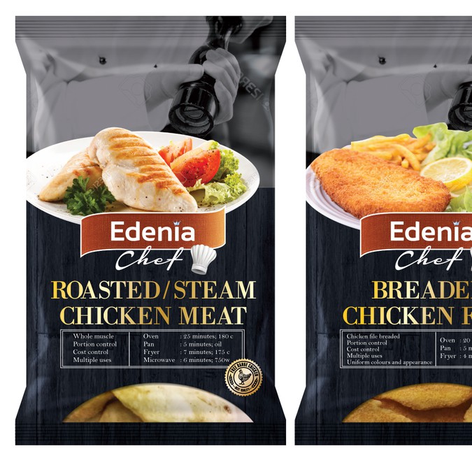 Horeca bag design for a new dedicated Chef subrange of established ...