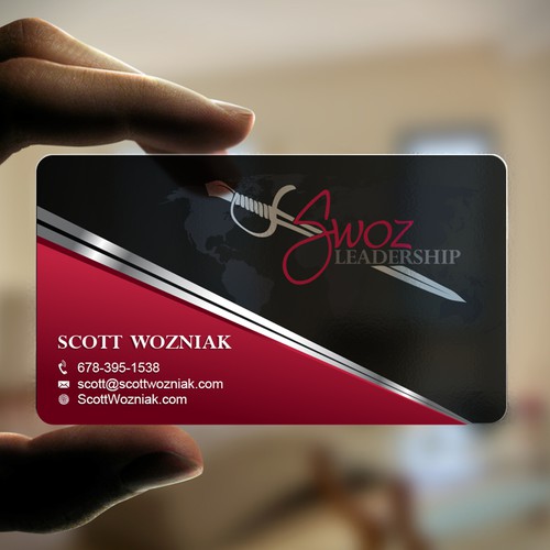 Distinctive business card for leadership network | Business card contest