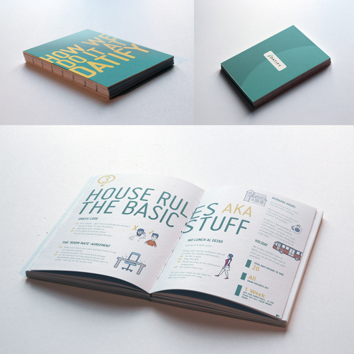 Fun Employee Culture Handbook | Brochure contest